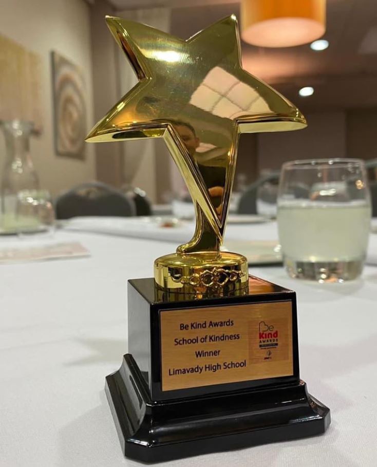 School Kindness Award for the UK - goes to Limavady High School ...
