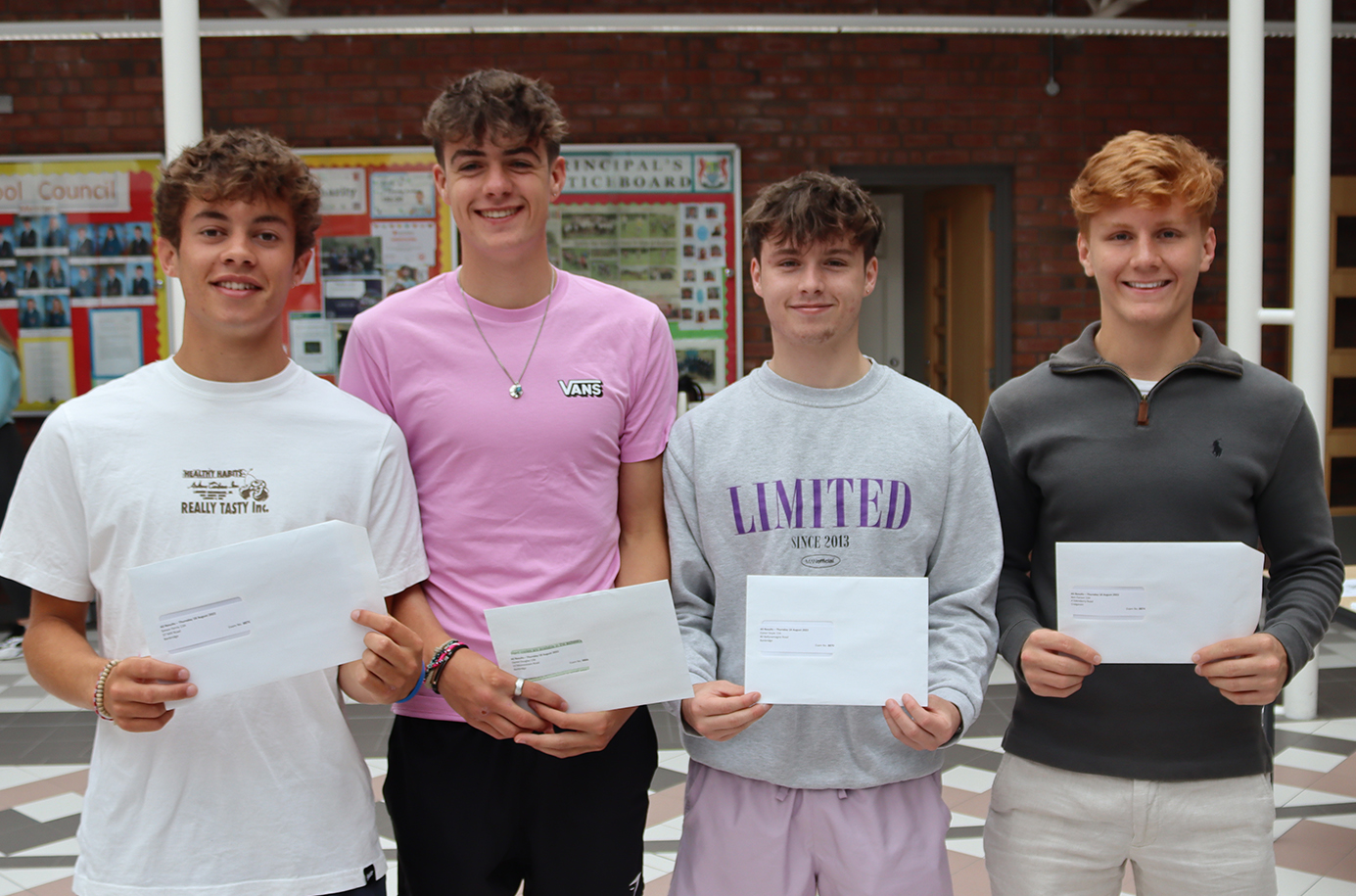 Banbridge Academy Students celebrate on AS and A Level results day ...